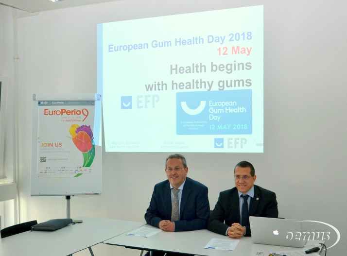 Dental News - EFP set to celebrate European Gum Health Day 2018
