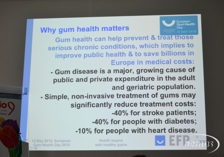 Dental News - EFP set to celebrate European Gum Health Day 2018