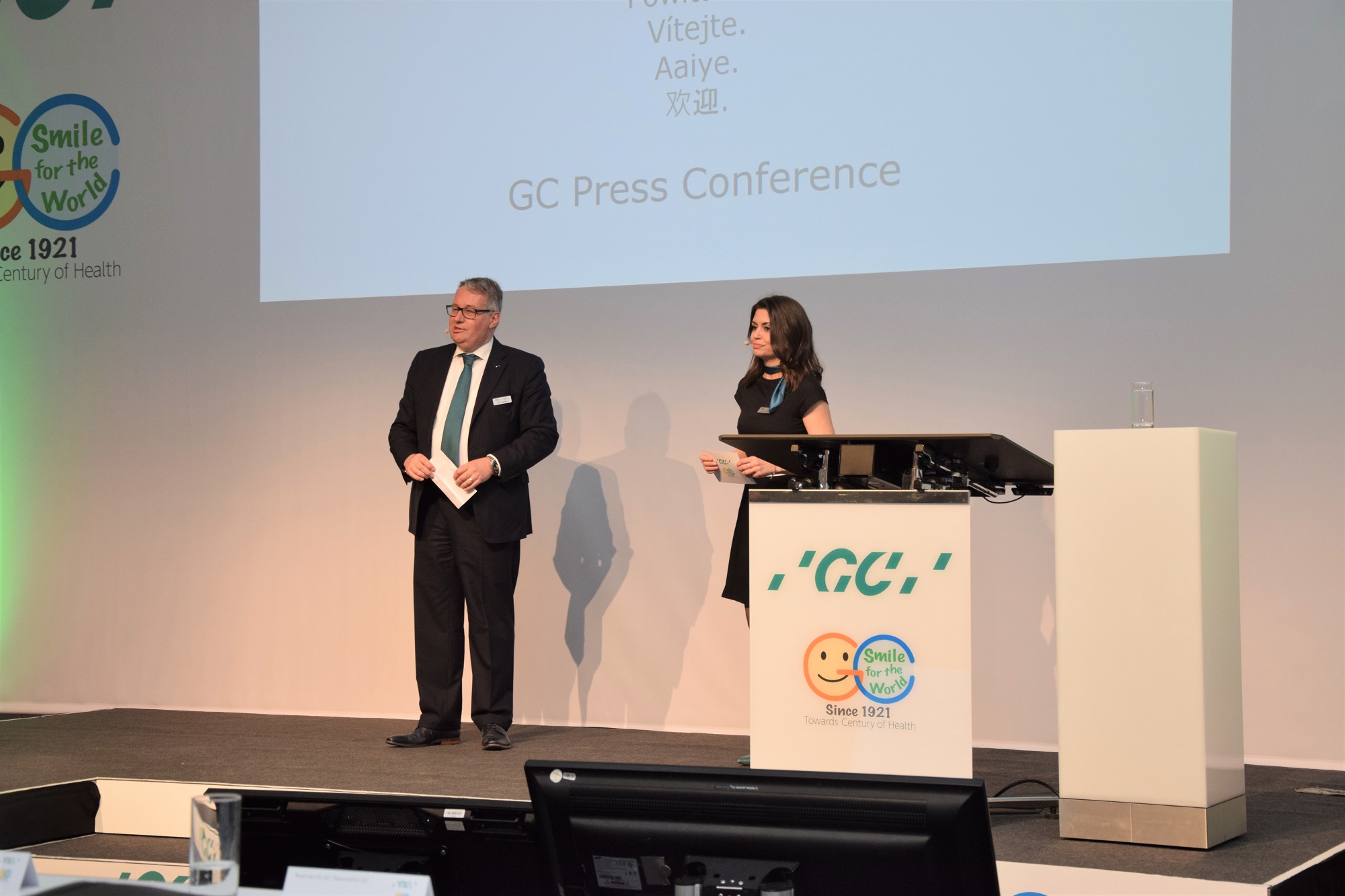 GC press conference at IDS