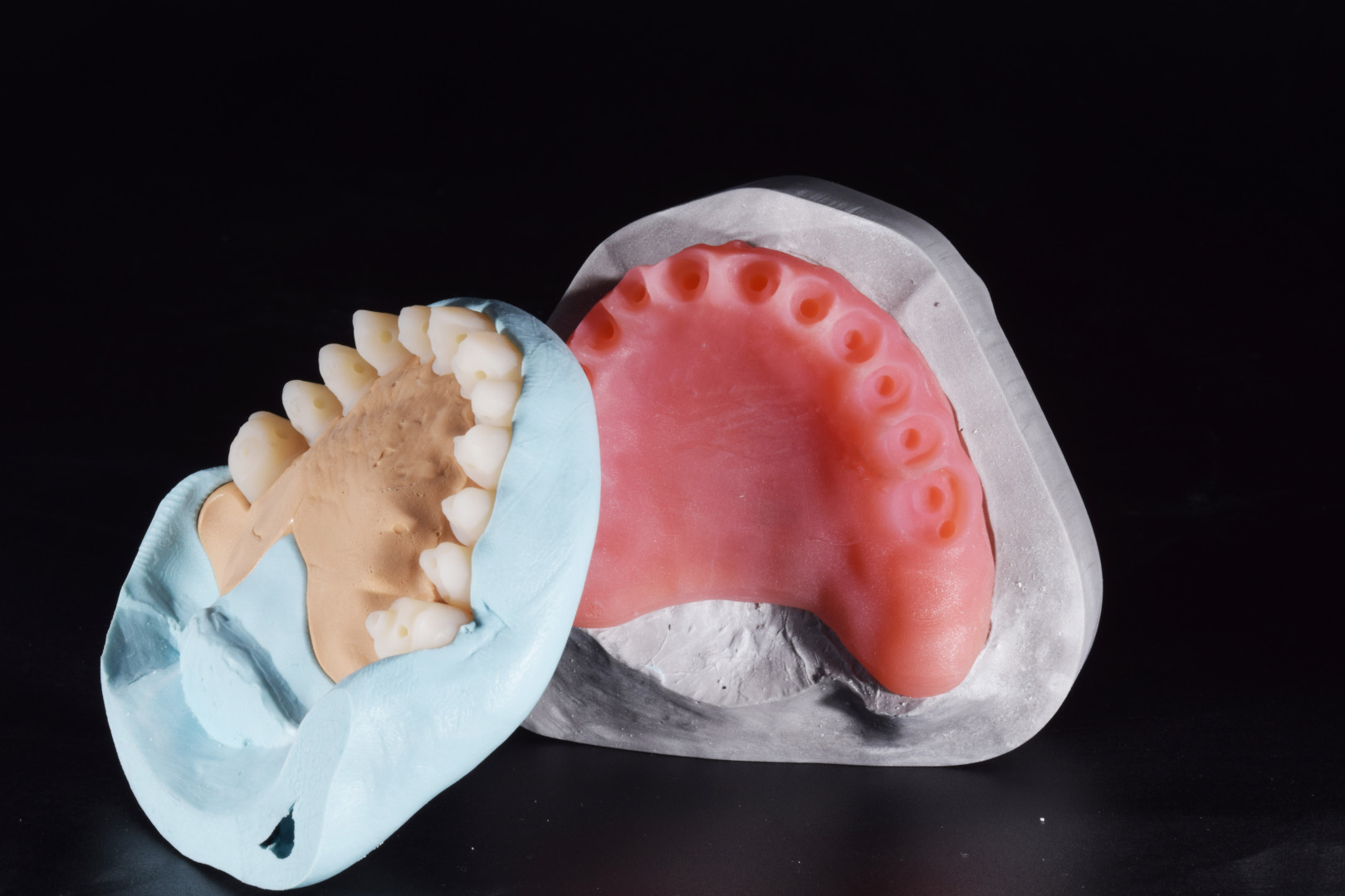Dental News - Production of complete maxillary and mandibular dentures ...