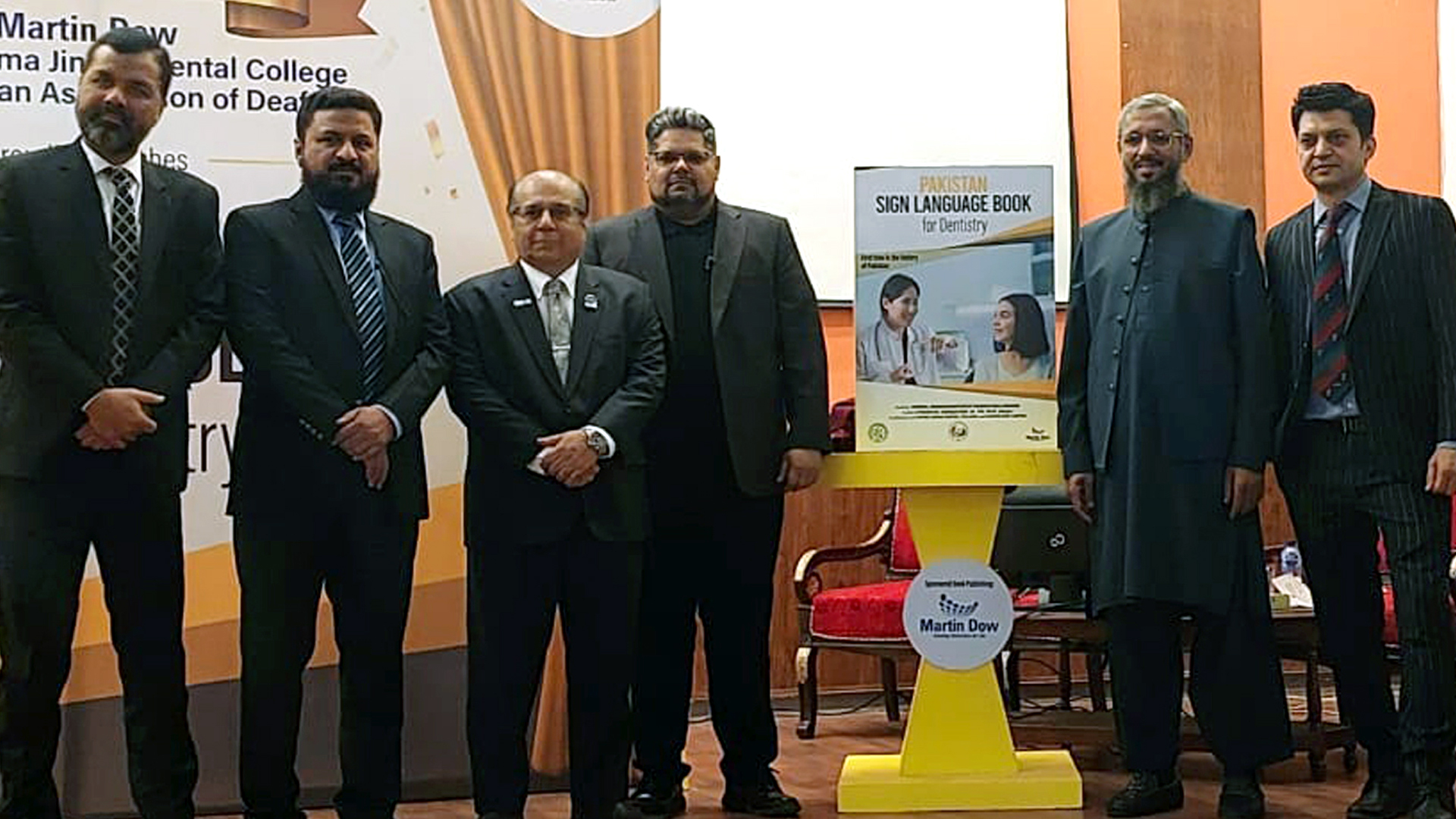 DT News - Pakistan - PAD launches sign language dentistry book