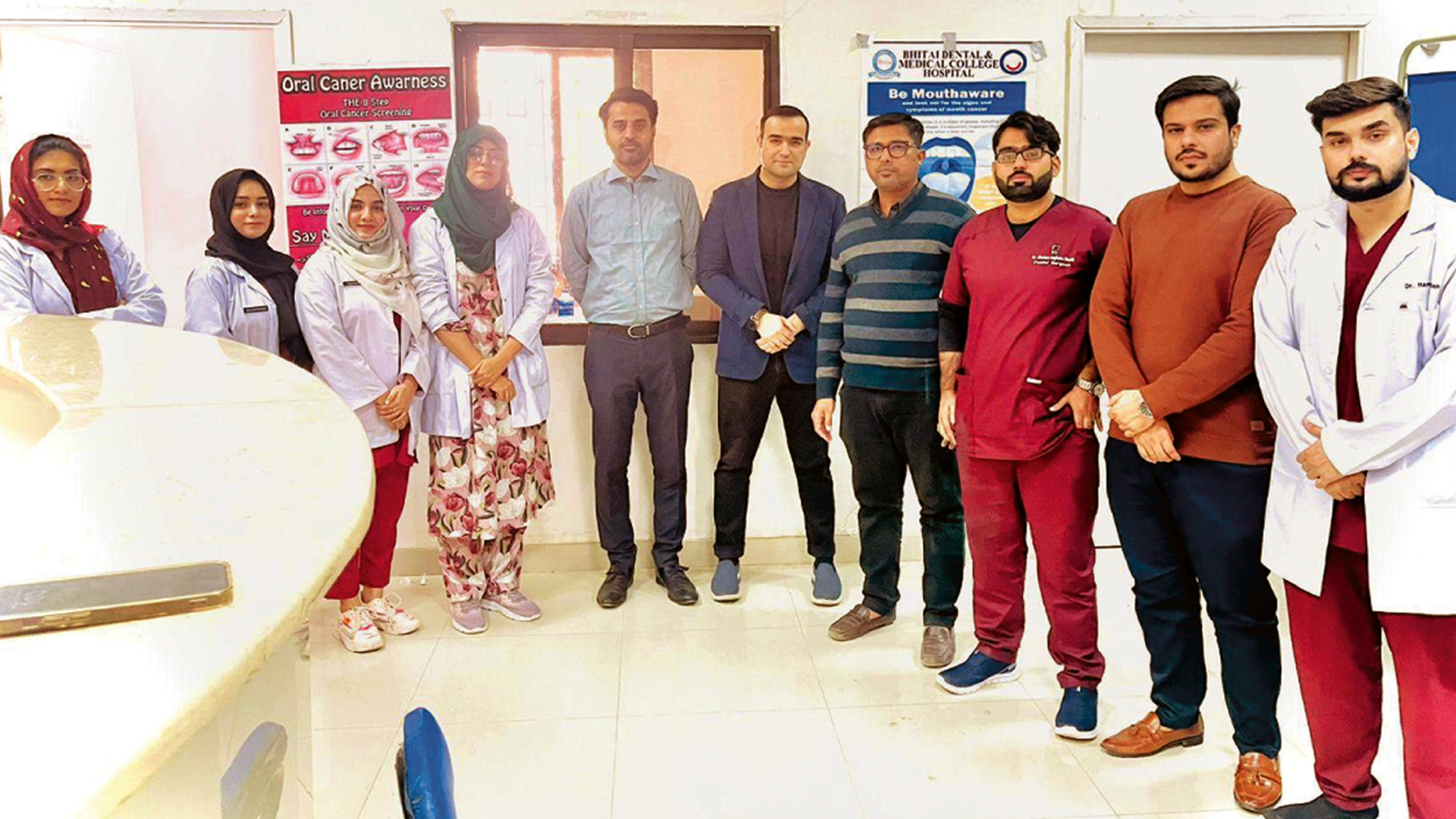DT News - Pakistan - BDMC holds oral health camp at DHQ hospital
